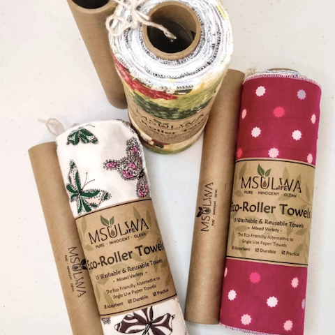 Msulwa Life's Eco-Roller Towels - 15 Washable & Reusable - Surprise Mi ...